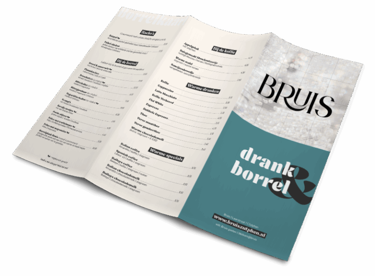 Tot straks bij Restaurant Bruis in Zutphen